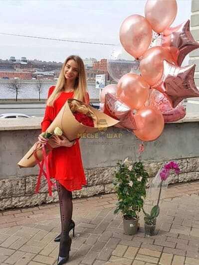Воздушные шары с гелием - купить недорого с доставкой по СПб